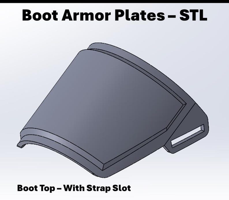 Boot Armor Model Files - Etsy