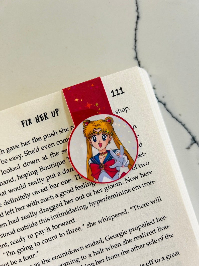 Sailor Moon Bookmark Anime World Bookish Gift Book Accessories Book ...