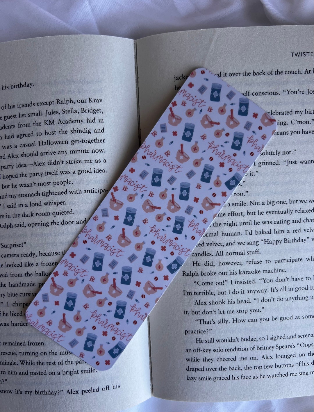 Pharmacist Bookmark Handmade Bookmark Laminated Pharmacy Life Bookish ...