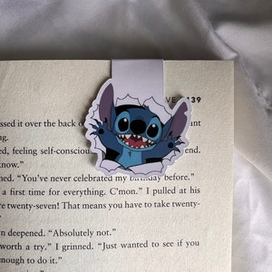 Stitch Magnetic Bookmark Book Lovers Gift Handmade Bookish Gift ...