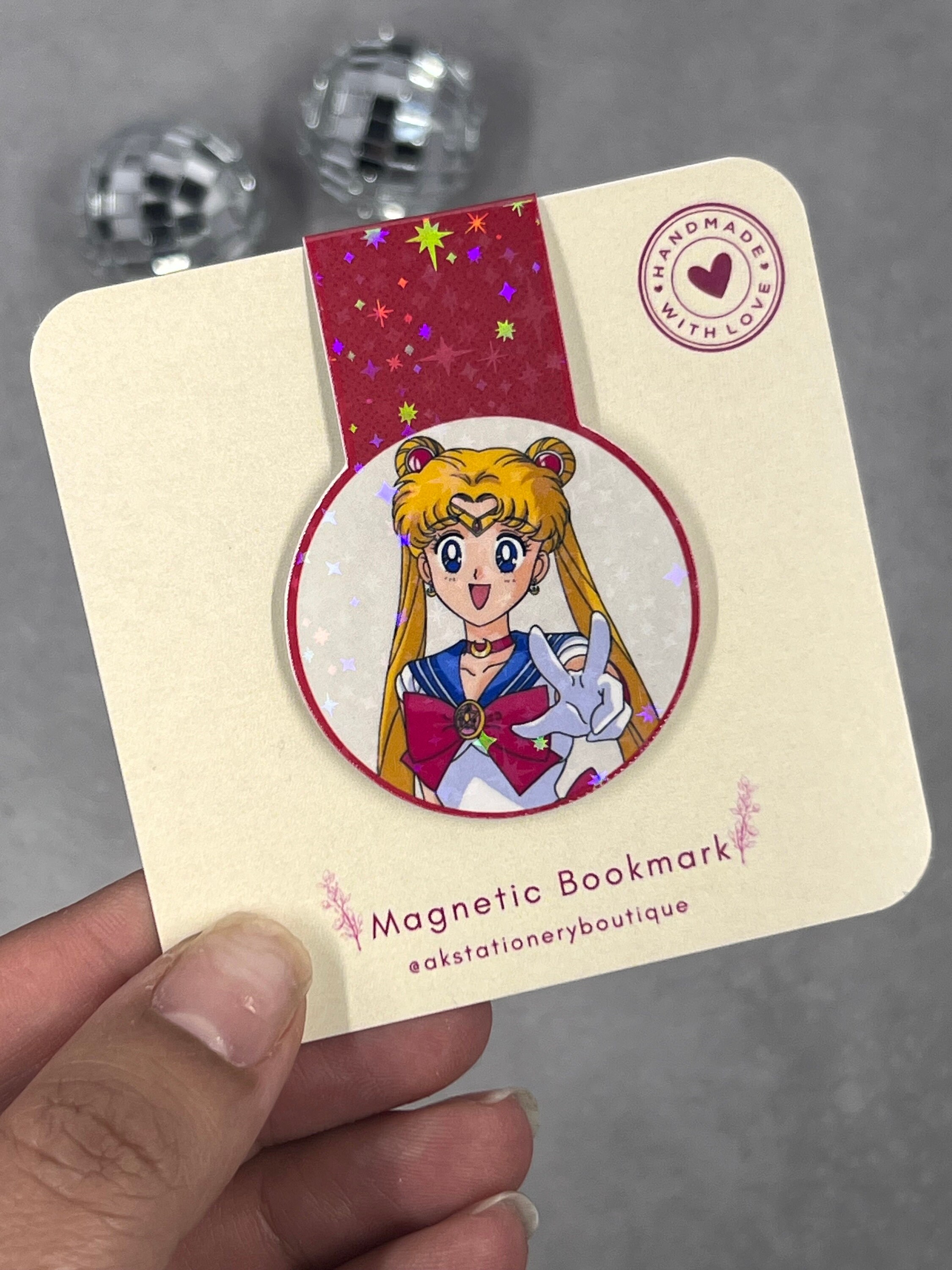 Sailor Moon Bookmark Anime World Bookish Gift Book Accessories Book ...