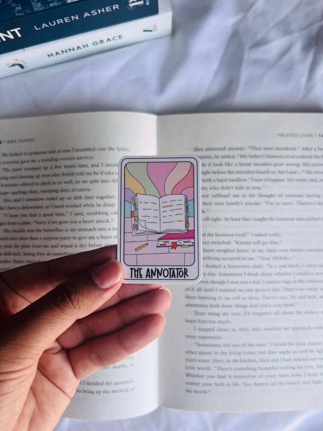 The Annotator Sticker Bookish Sticker, Book Lover Gift, Bookish Merch ...