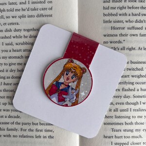 Sailor Moon Bookmark| Anime World| Bookish Gift| Book Accessories| Book ...