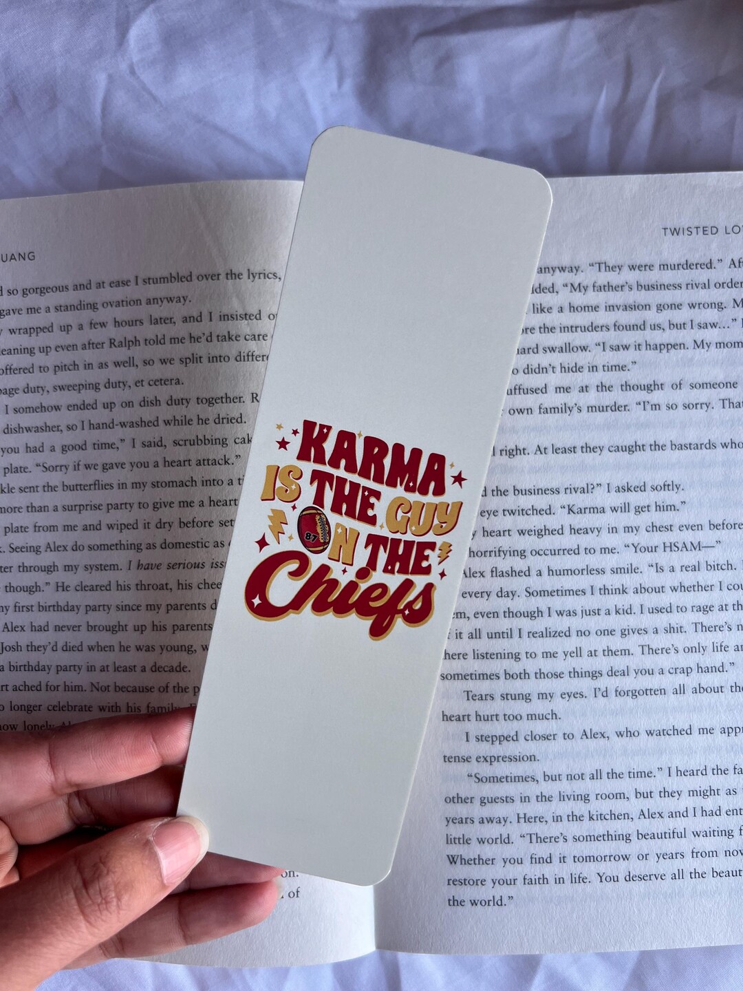 Karma Taylor Swift Bookmark,handmade,laminated Bookmark,gift for Book ...