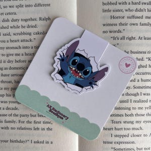 Stitch Magnetic Bookmark| Book Lovers Gift| Handmade| Bookish Gift ...