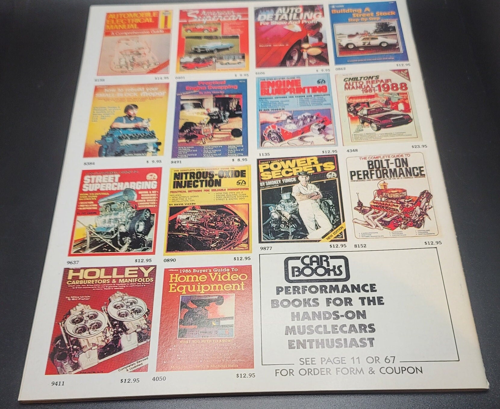 VINTAGE July 1988 Issue Muscle Cars Magazine. Muscle Tests. Schneider ...