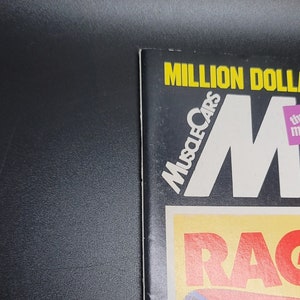 VINTAGE July 1988 Issue Muscle Cars Magazine. Muscle Tests. Schneider ...