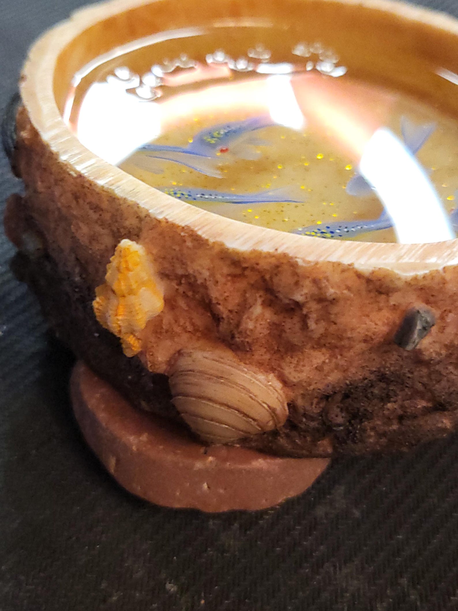 3D Koi Fish Resin Hand Painting Unique Gift for Fish Lovers Lucky Feng ...