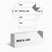 10 Different Box Templates, Editaple Box Template, Product Boxs, Brand ...
