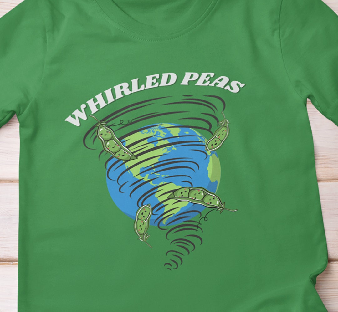 Whirled Peas Tee - Etsy