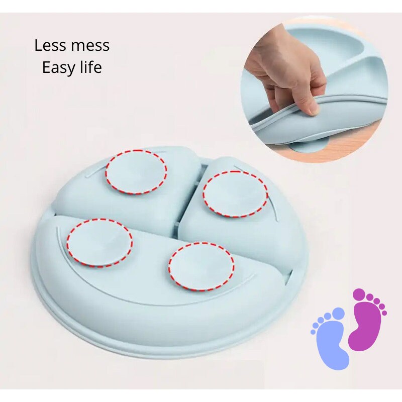 Personalized Silicone Weaning Set, Toddler Dinner, Baby Weaning Kit ...