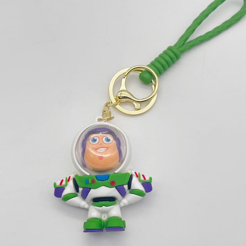 Toy Story Keychain Woody Buzz Lightyear Backpack Accessory Cartoon Car ...