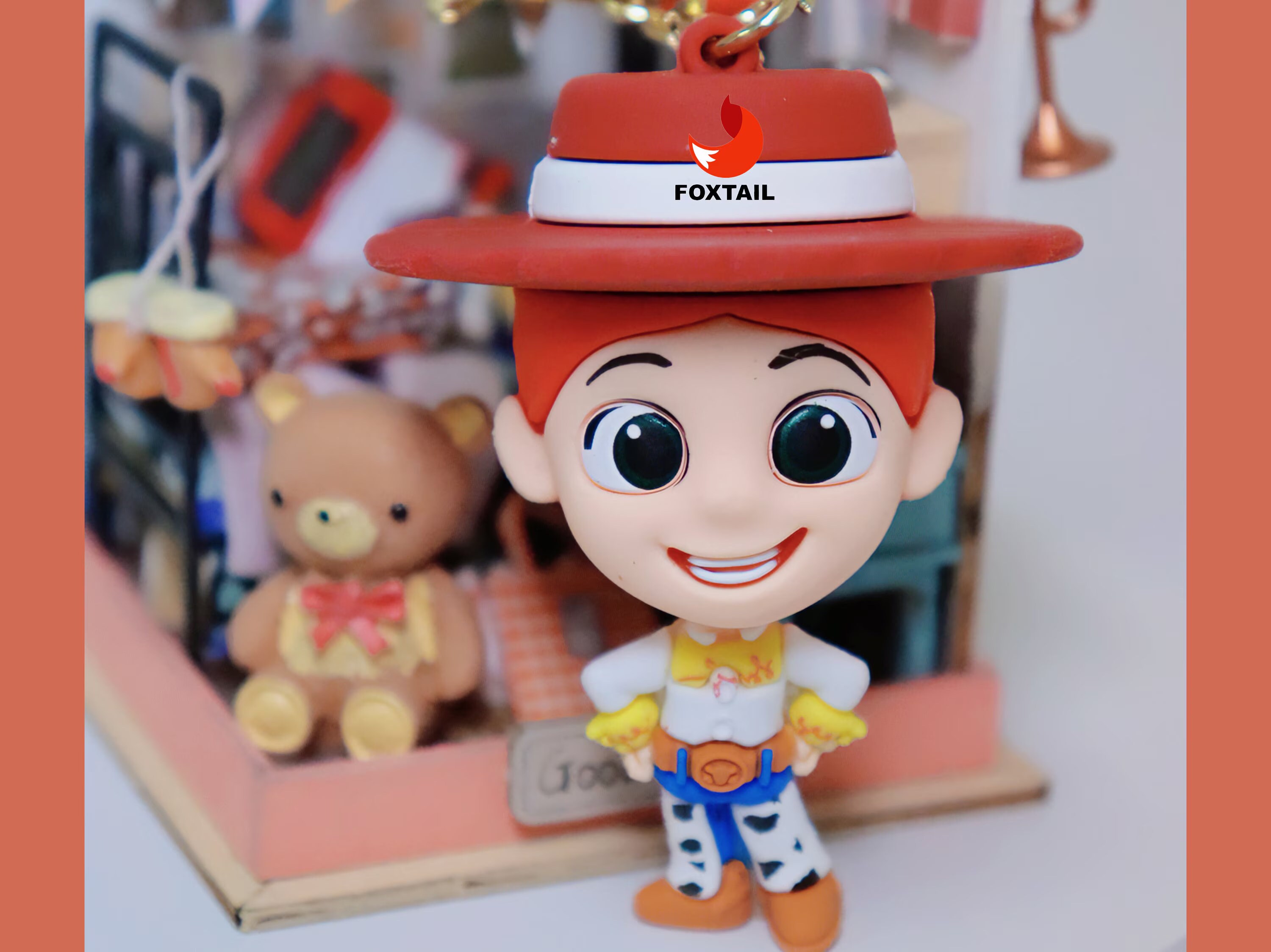 Toy Story Keychain Woody Buzz Lightyear Backpack Accessory Cartoon Car ...