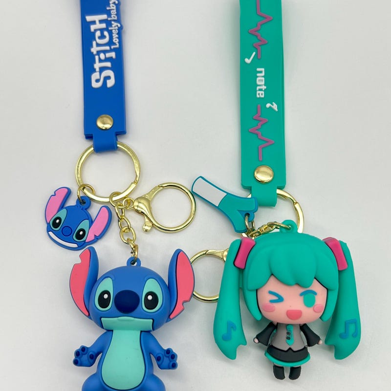 Hatsune Miku Keychains - Etsy
