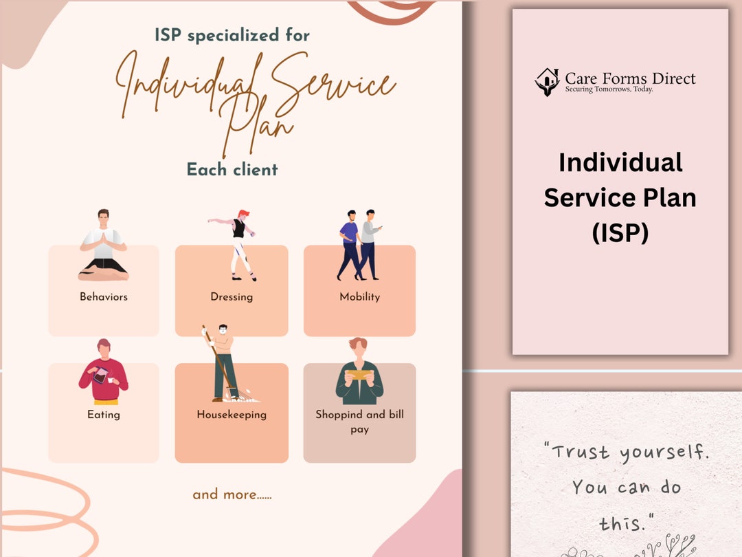 Individual Service Plan E-document - Etsy