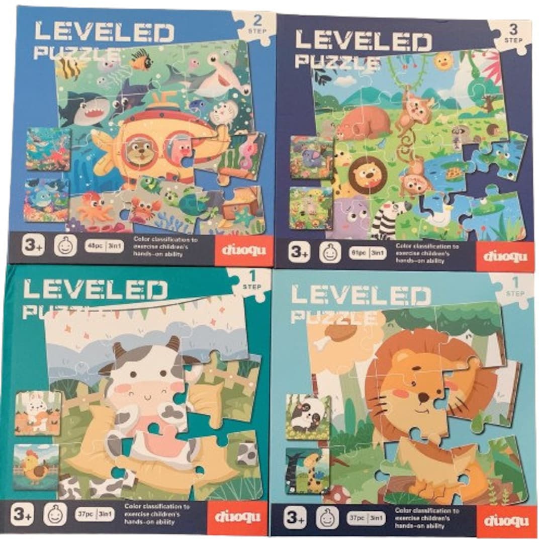 Magnetic Jigsaw Puzzle for Kids, 3 in 1 Puzzle Book, Kids Travel ...