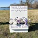 A Frame Flower Box Welcome Sign, Wedding Floral Box Welcome Sign ...