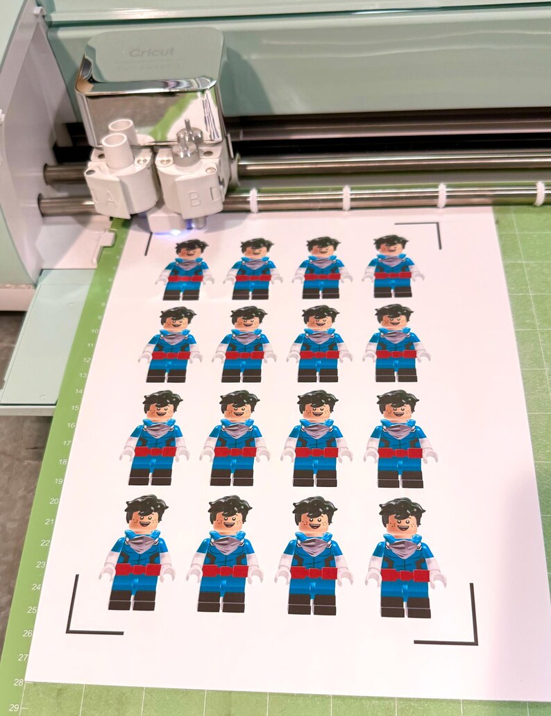 2 Deku Block Minifigure X My Hero Academia Vinyl Stickers x2 - Etsy