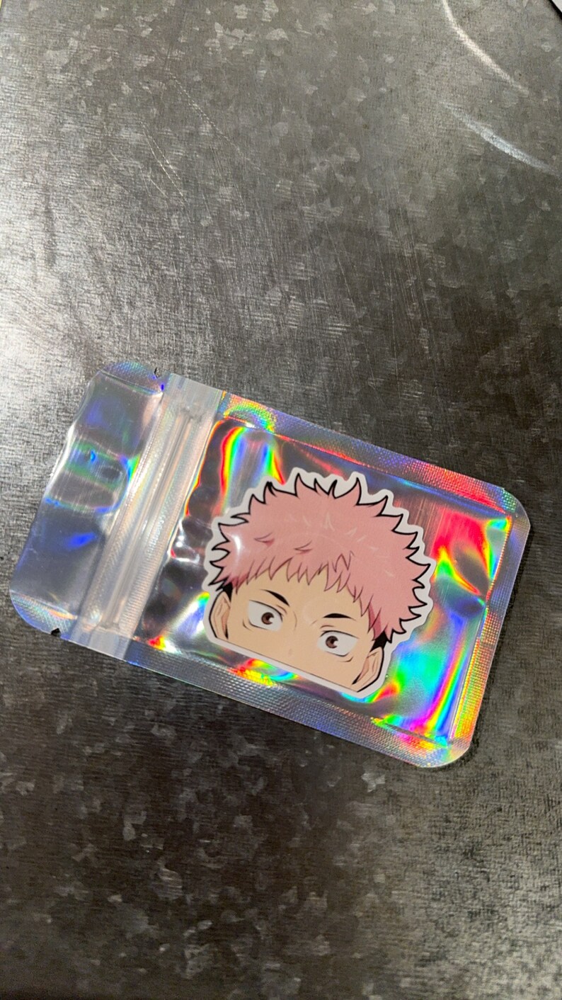 2 Yuji Itadori Vinyl Sticker - Etsy