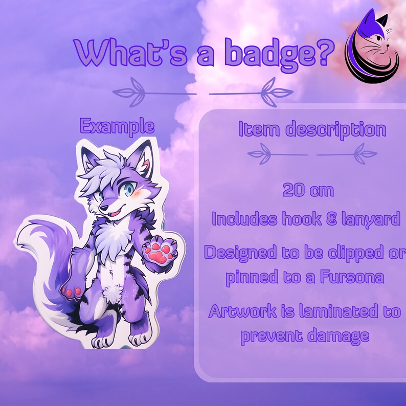 Kigurumi Purple Fursuit Head for Beginners One-size-fits-all Furry ...