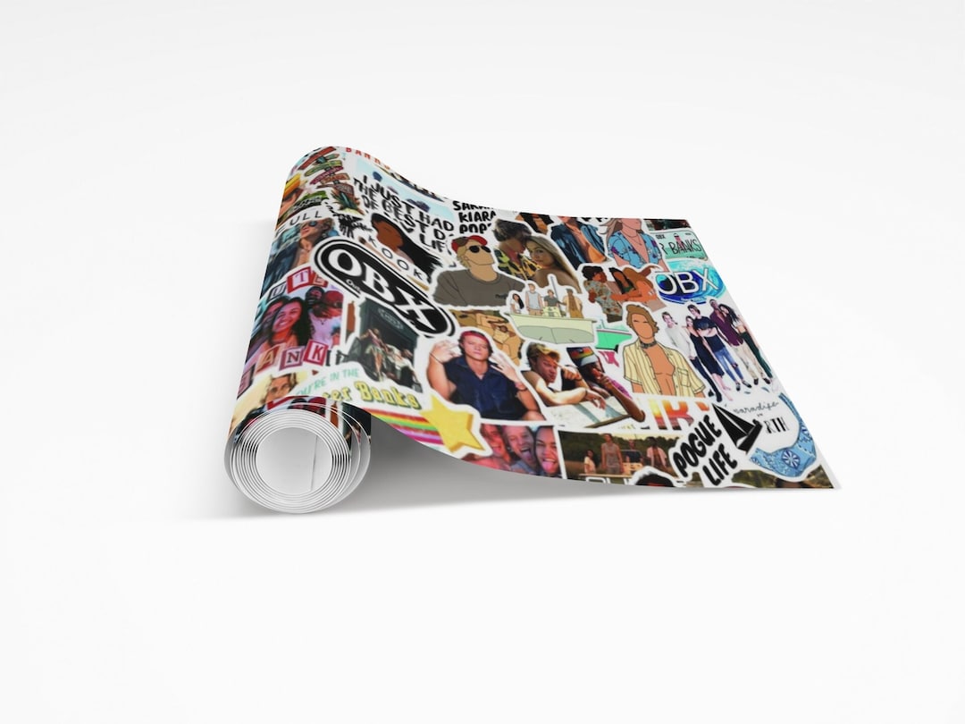 Outer Banks Wrapping Paper Custom Wrapping Paper Outer Banks Gift Wrap ...