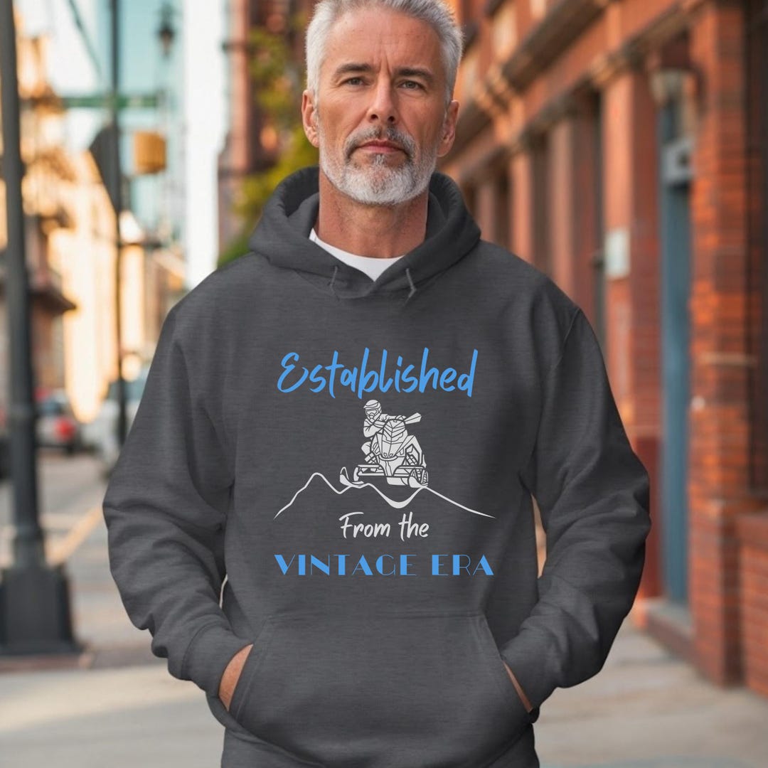 Snowmobile Hoodie, Winter Sports Sweatshirt, Snowmobile Lover Gift ...