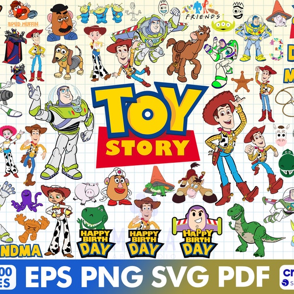 Toy Story Svg - Etsy