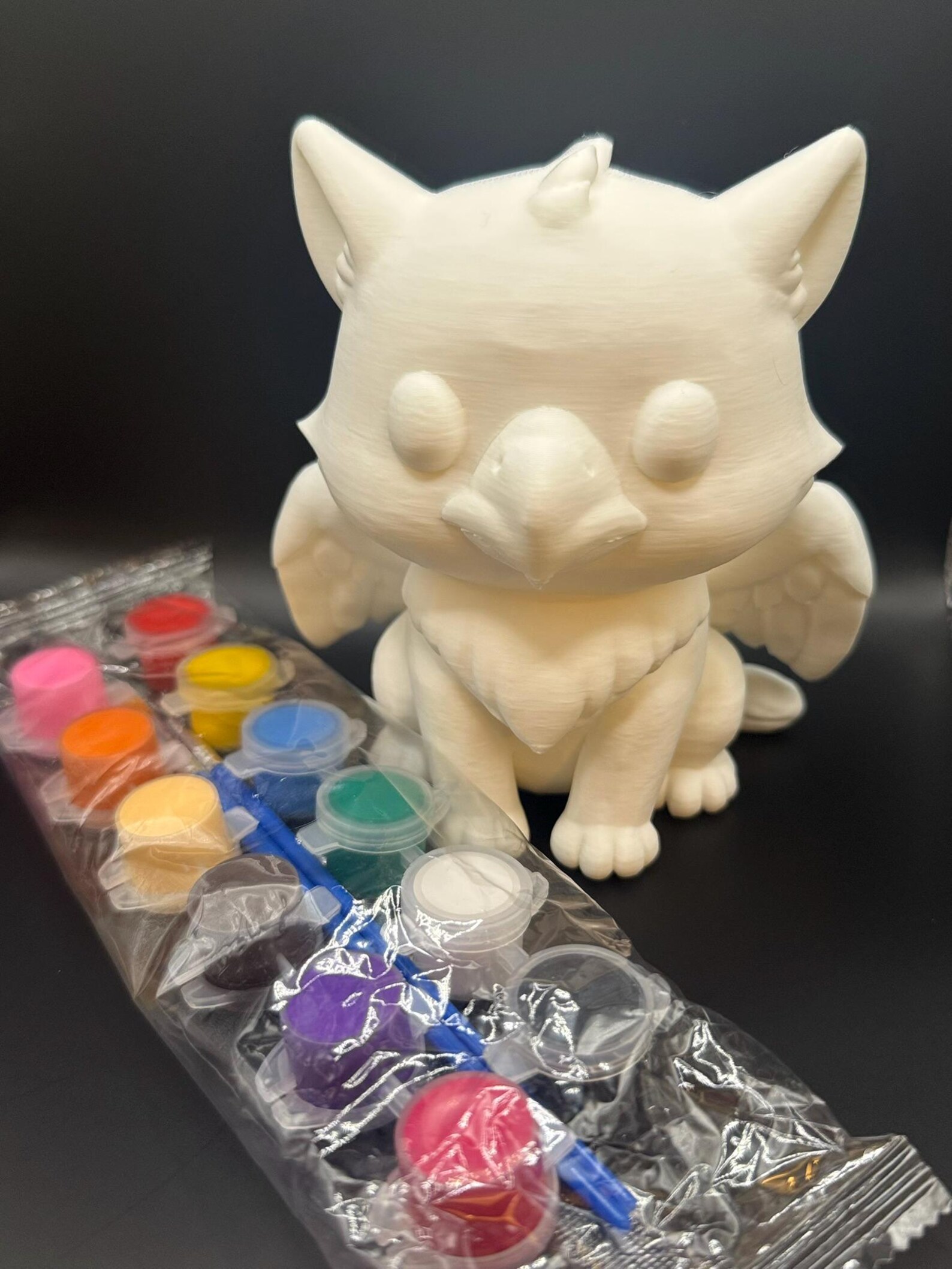 Paint Your Own Mythical Creatures – DIY Kit W/ Dragon, Unicorn, Griffin ...