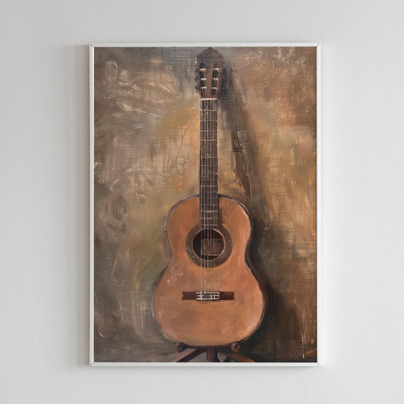 Guitar Art - Etsy