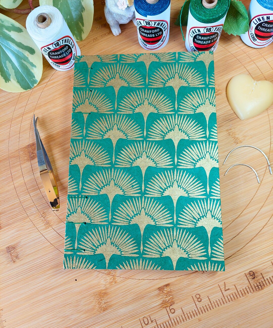 Sketchbook-journal, Lay Flat Book, Handmade Sketchbook Journal, Blank ...