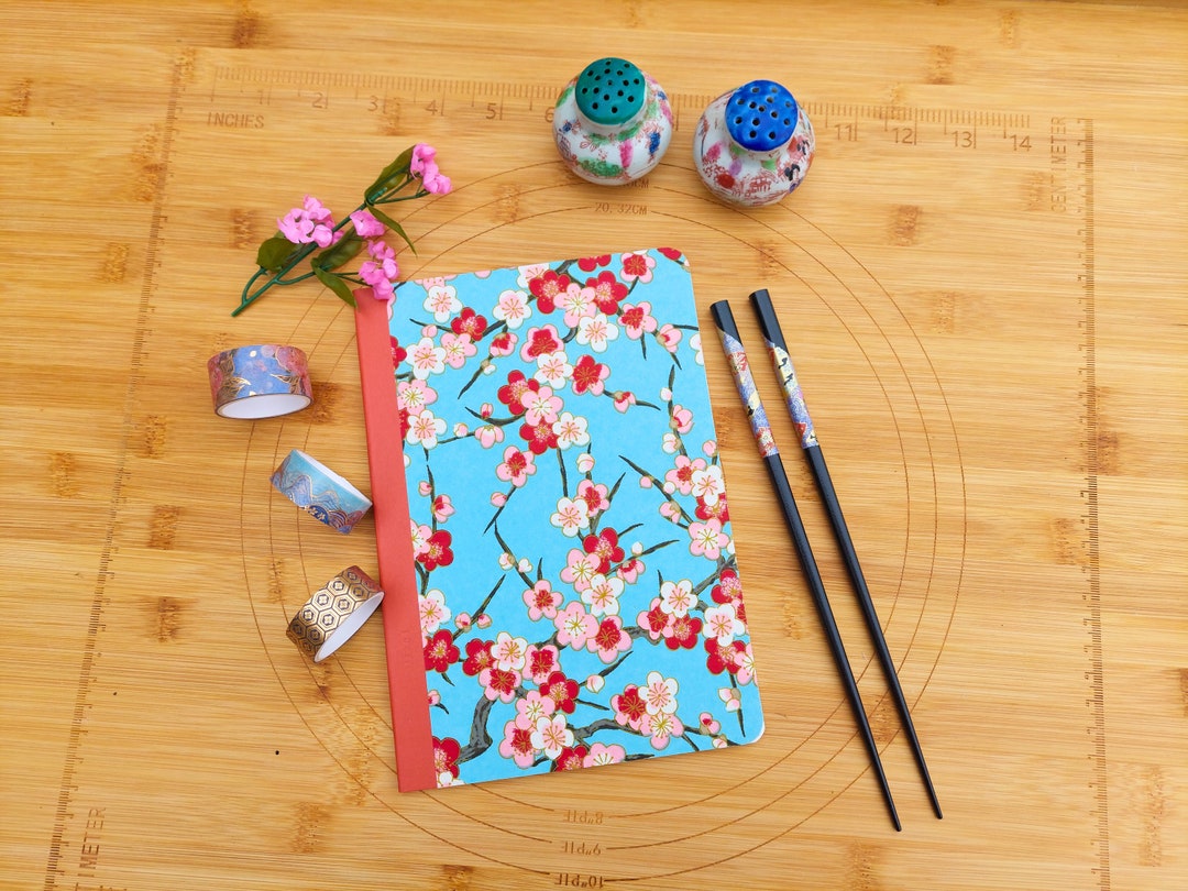 Blank Japanese Sketchbook, Blank Japanese Notebook, Blank Japanese ...
