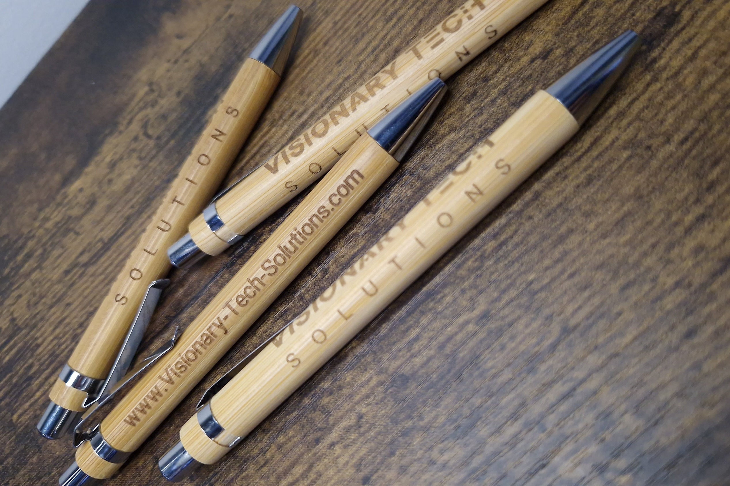 Signature Style: Custom Bamboo Pen Engraved With Your Unique Touch - Etsy