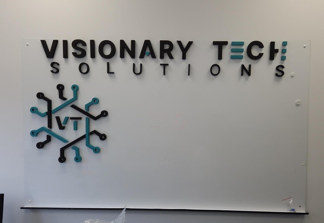 Custom 3D Printed Company Signs & Logos – Tailored to Your Brand! - Etsy