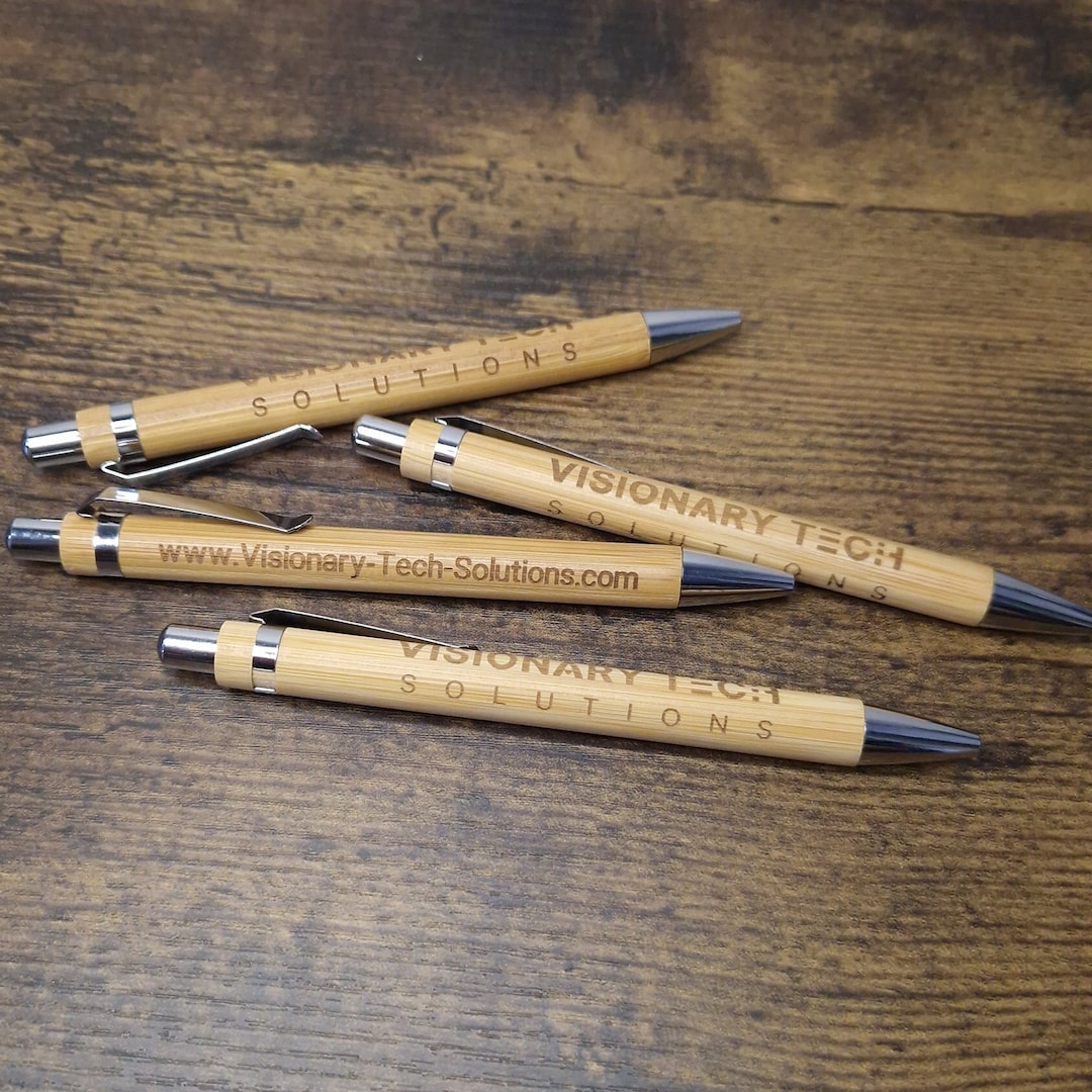 Signature Style: Custom Bamboo Pen - Engraved With Your Unique Touch - Etsy