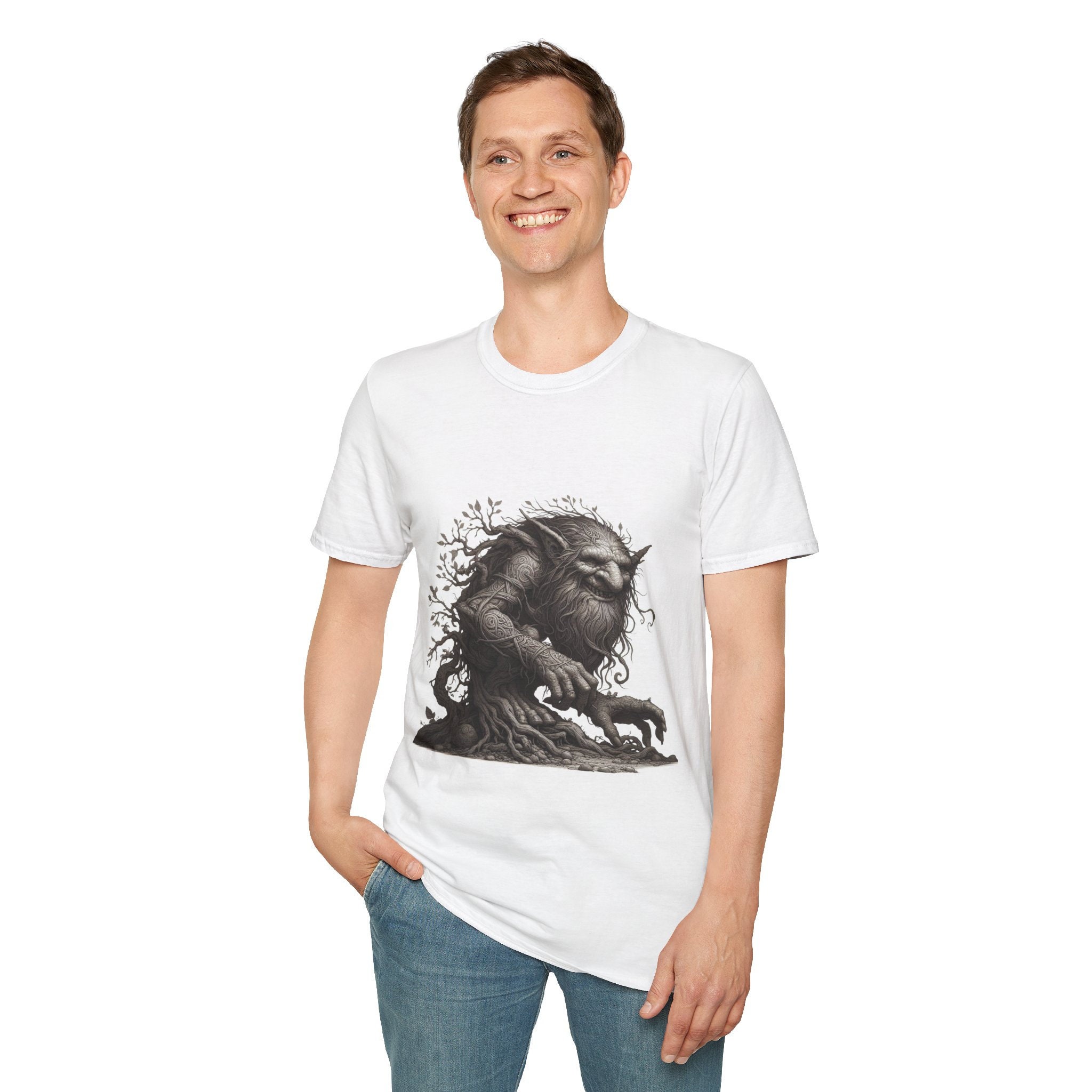Celtic Tree Troll Gloin Roots T-shirt, Life Hobbit Ogre Tee, Fantasy ...