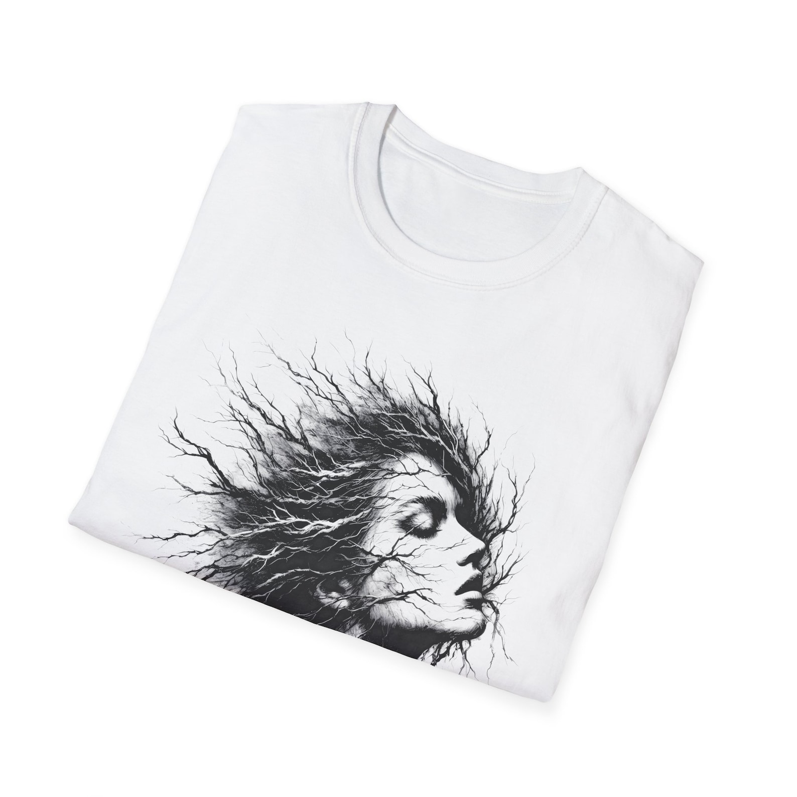 Women Abstract T-shirt, Women Art Graphic Shirt, Unique Women Tee ...