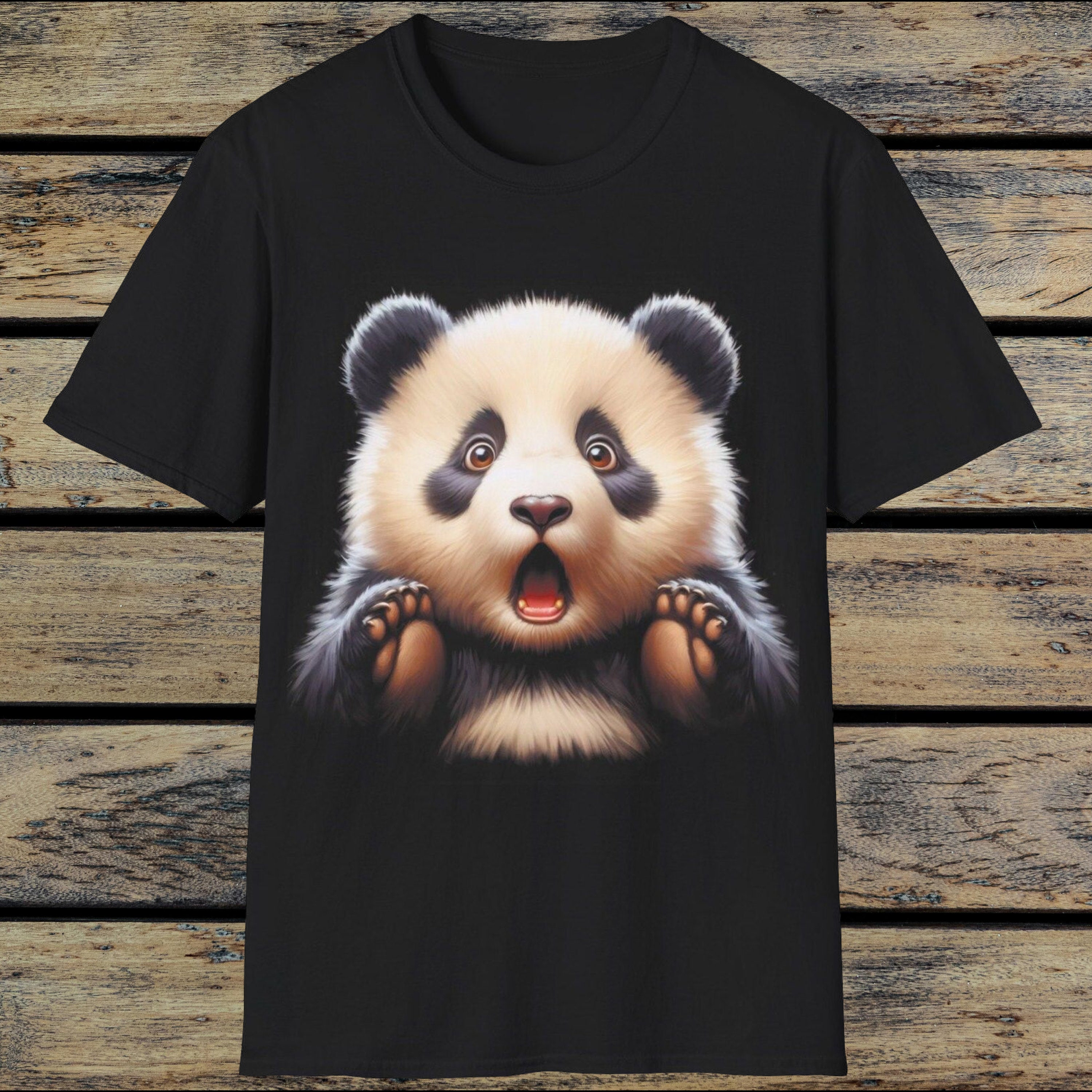Funny Panda T-shirt, Panda Bear Tshirt, Cute Panda Tee, Panda Lover ...