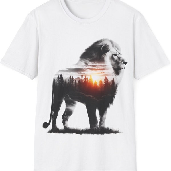 Lion T Shirt - Etsy