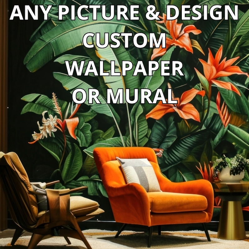 Custom Wallpaper - Etsy