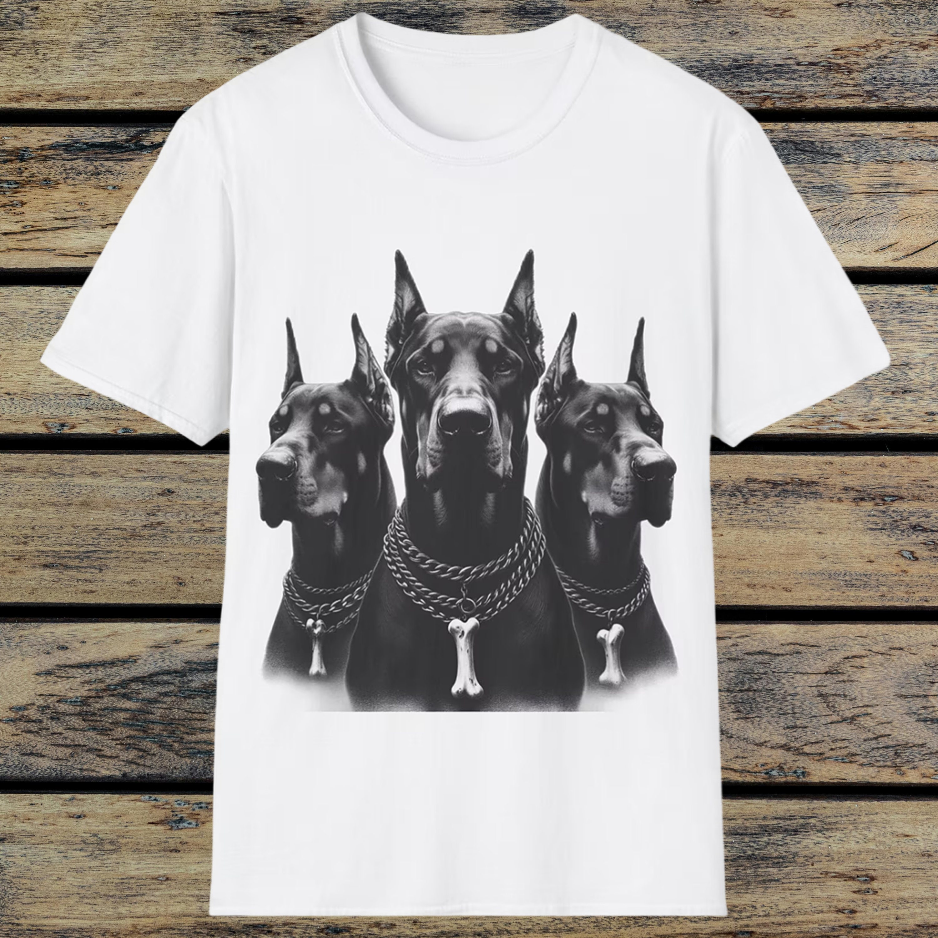 Doberman T-shirt, Doberman Graphic Tee, Dog T-shirt, Doberman Print T-shirt, Doberman Gift ...