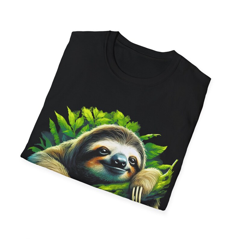 Sloth T-shirt, Sloth Graphic Tee, Sloth Lover Shirt, Sloth Gift, Funny ...