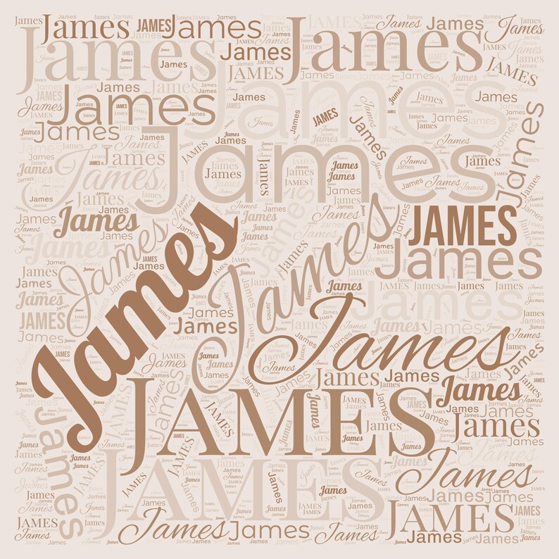 Personalized Baby Name Wallpaper, Custom Large Wall Mural With Child’s ...
