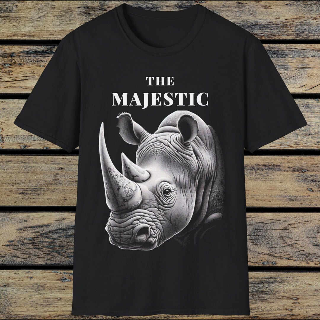 Rhinoceros T-shirt, Rhino Lover Shirt, Rhino T-shirts, Rhino Tee ...