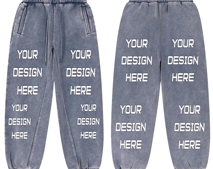 Custom Sweatpants Unisex Fashion Joggers Custom Track Pants ...