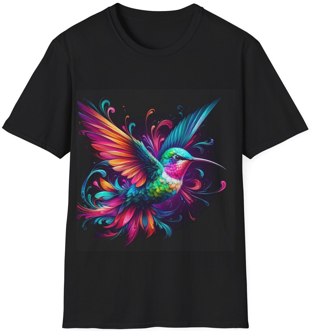 Hummingbird T-shirt, Bird Shirt, Hummingbird Tee, Bird Lover T Shirt ...