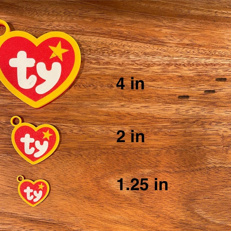Beanie Baby Costume Tag - Etsy