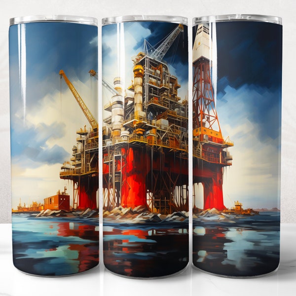 Oil Rig - Etsy