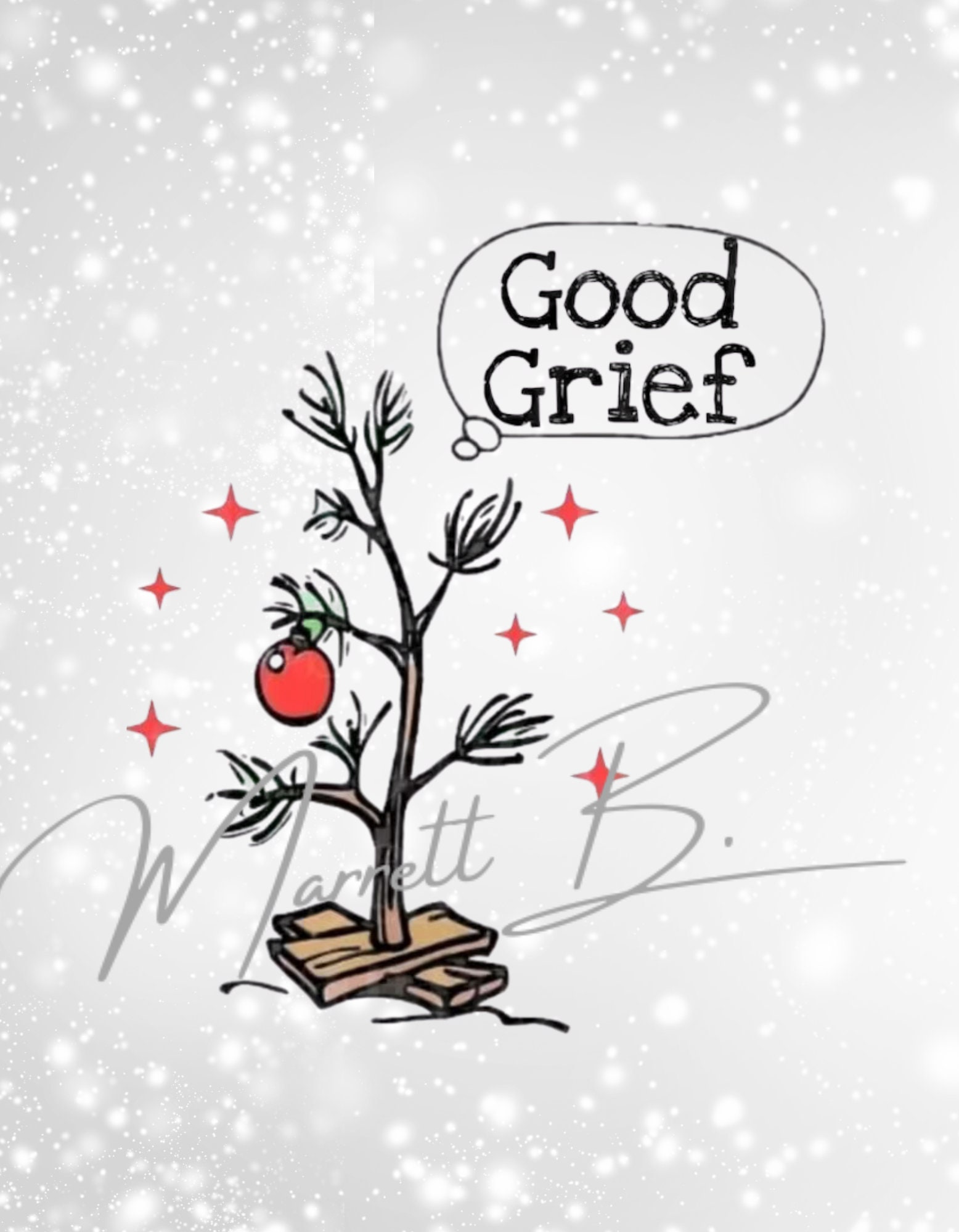 Good Grief Png, Good Grief, Christmas Png, Charlie Brown Tree, Charlie ...
