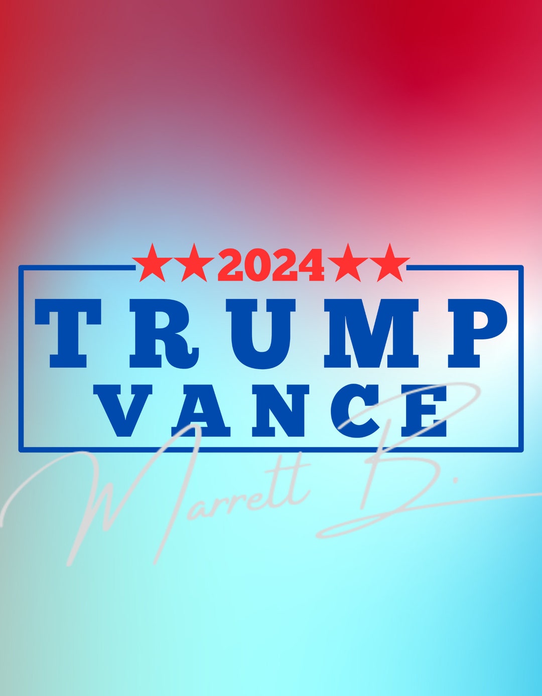 Trump Vance Png, Trump Vance Design, Trump Vance 2024 Png, Trump Vance ...