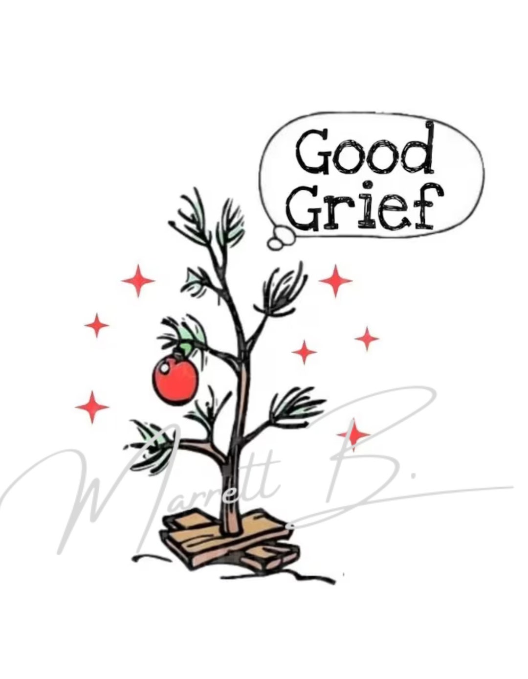 Good Grief Png, Good Grief, Christmas Png, Charlie Brown Tree, Charlie ...